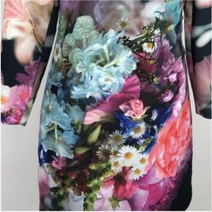 Ted Baker London | Dresses | Ted Baker Vyr Tunic Dress In Focus Bouquet ...